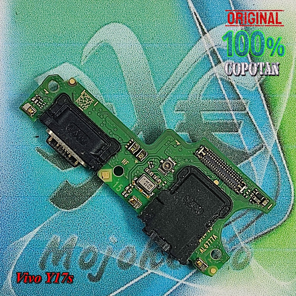 Jual Vivo Y17s (2023) Papan konektor cas / PCB UI board charger mesin ...