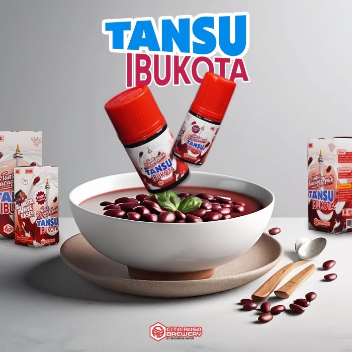 Jual LIQUID TANSU IBUKOTA KETAN SUSU KACANG MERAH 60ML | Shopee Indonesia
