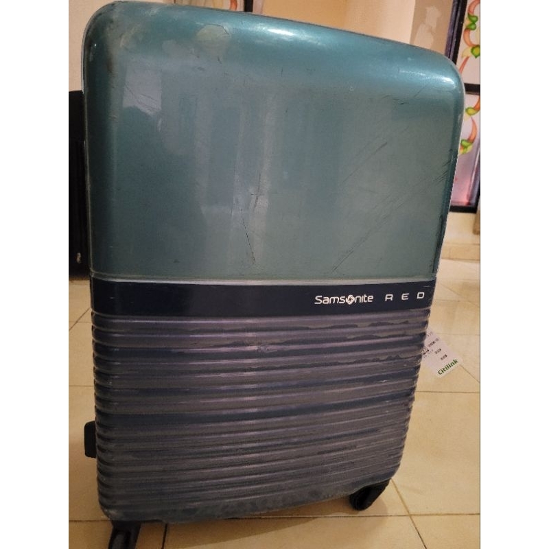 Jual Sale koper Samsonite RED Original Preloved | Shopee Indonesia
