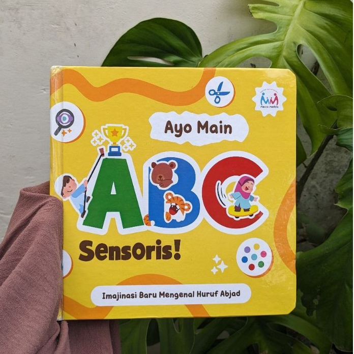 Jual Boardbook Ayo Main ABC Sensoris Mecca Medina Buku Sensorik Anak Mengenal Huruf | Shopee ...