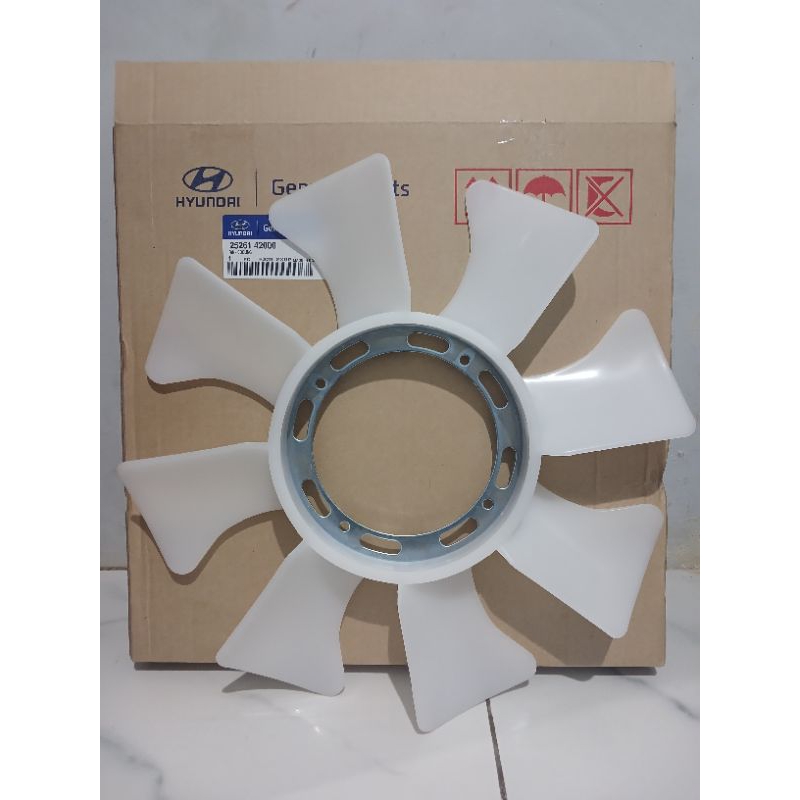 Jual fan radiator kipas radiator L300 diesel merk hyundai asli korea ...