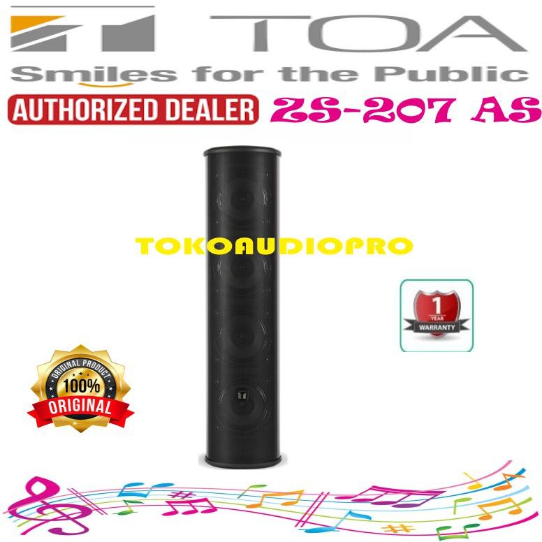 Jual Speaker Toa ZS107 ZS207 Colum Speaker Toa ZS-107 ZS-207 | Shopee ...