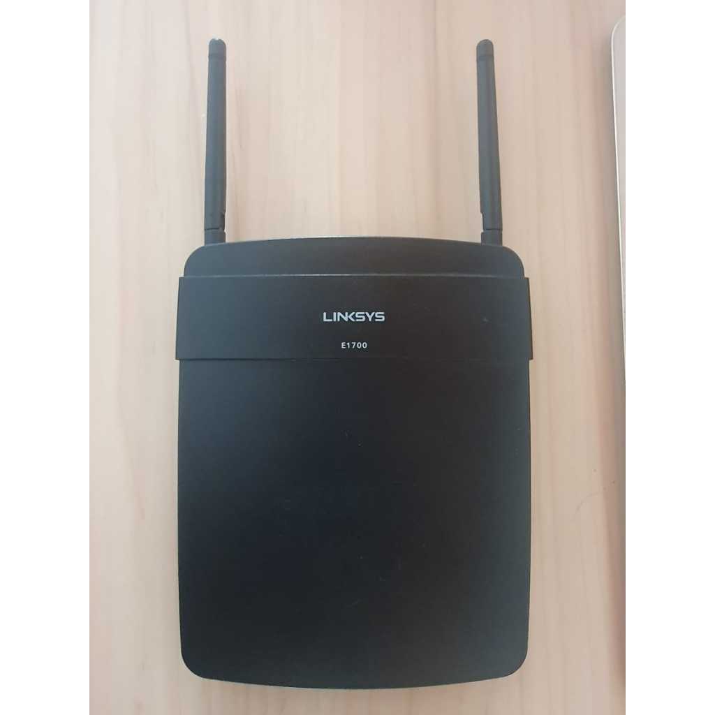 Jual Linksys E1700 N300 300Mbps Gigabit Wireless Router AP | Shopee ...