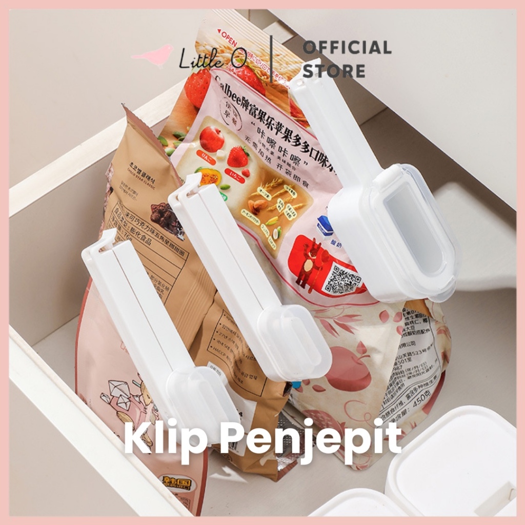 Jual RONNE Food Clip Klip Penjepit Plastik Nozzle Kemasan Makanan ...