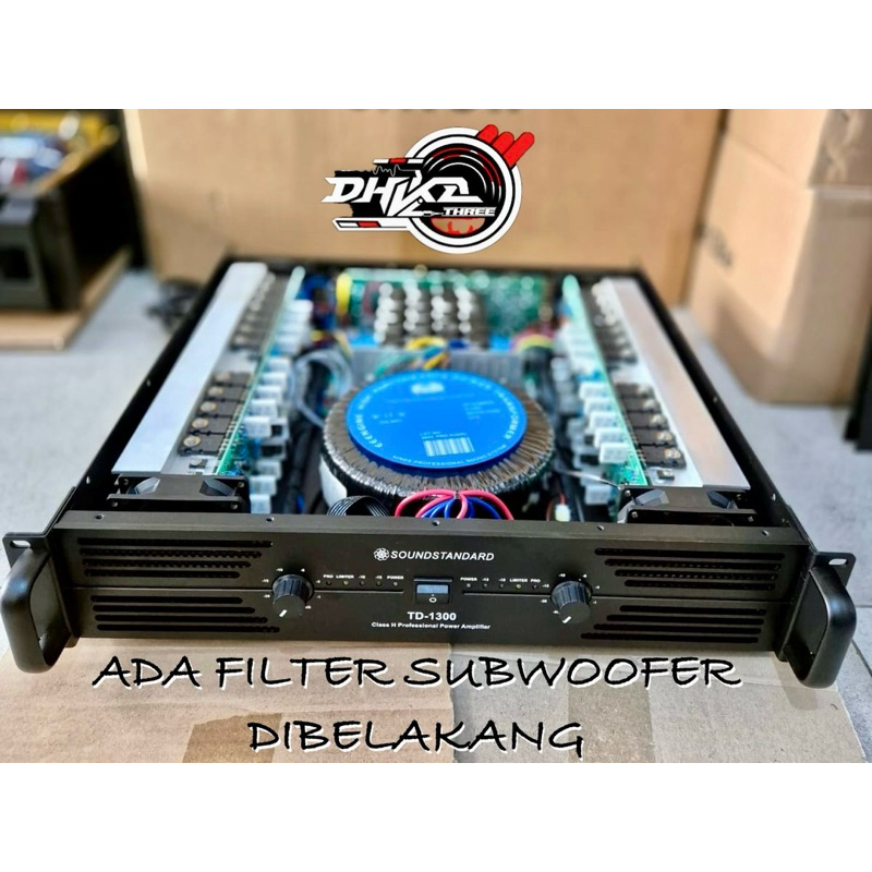Jual POWER SOUNDSTANDARD TD 1300 2U FILTER SUBWOOFER / Power ...