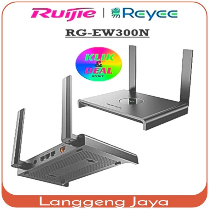 Jual Ruijie reyee RG-EW 300n wireles 300mbps smart router wifi4 ...