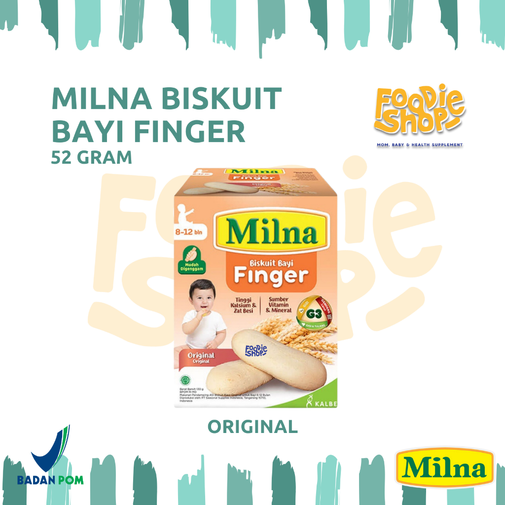 Jual Milna Biskuit Bayi Finger 52gr | Shopee Indonesia