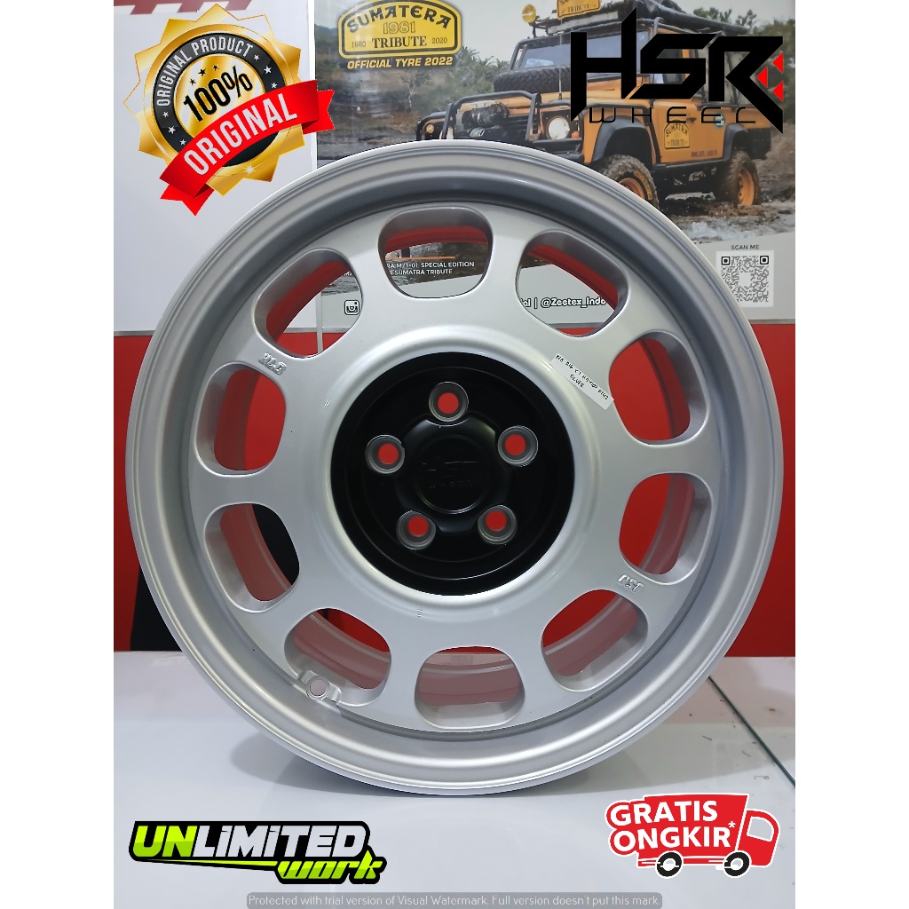 Jual PELEK MOBIL MODEL SEPERTI KALENG HSR KLG R16 PCD 5X100 PNP MOBIL ...