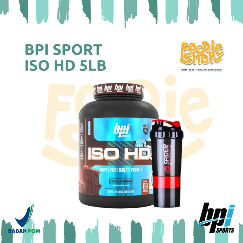 Jual BPI Sport Iso HD 5lb Whey Protein Isolate | Shopee Indonesia