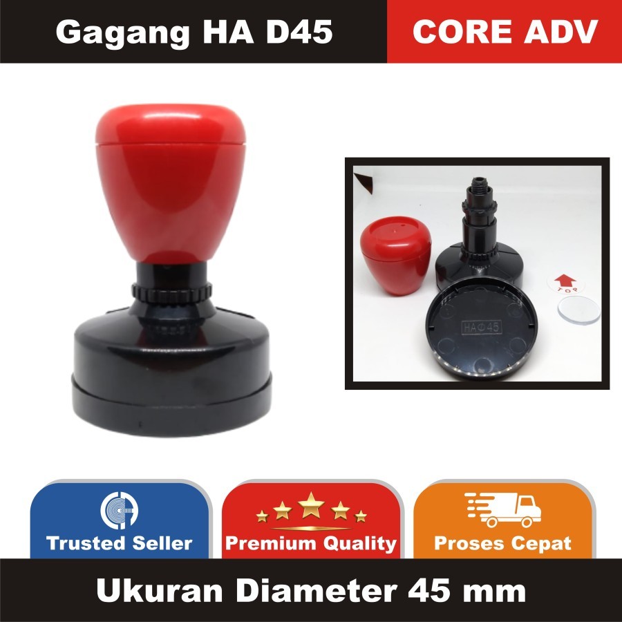 Jual Gagang Stempel Flash Bulat D45 | Shopee Indonesia