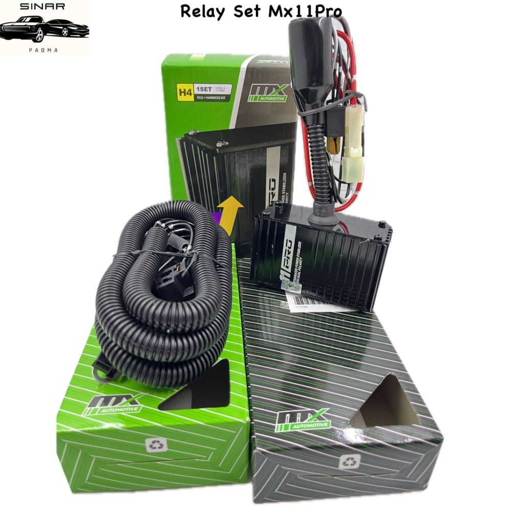 Jual Relay Set Kabel Lampu MX 11 PRO - MX11 Kabel Set H4 | Shopee Indonesia