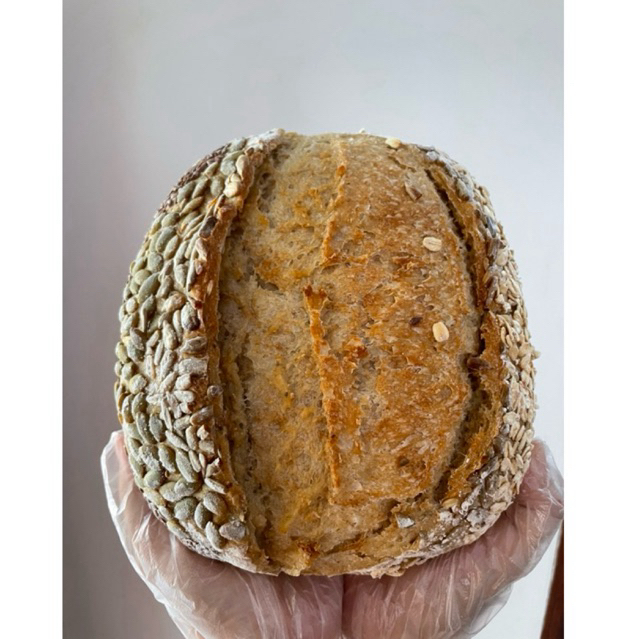 Jual Sourdough Multigrain Seed Roti Gandum Sehat Halal Diet Egg Free ...