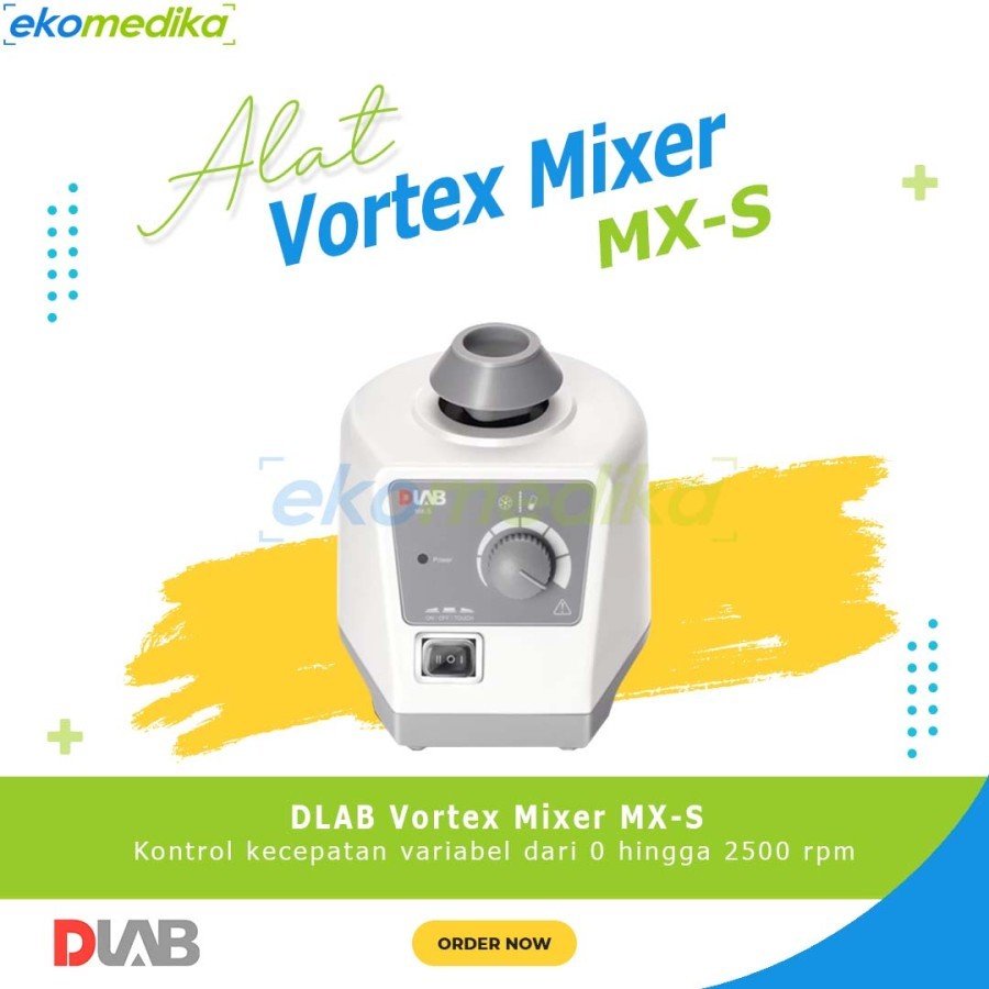 Jual Vortex Mixer DLAB MX-S 2500 rpm - Mixer Laboratorium | Shopee Indonesia
