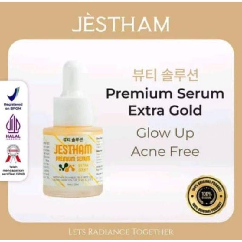 Jual JESTHAM SERUM GOLD PREMIUM KOREA | Shopee Indonesia