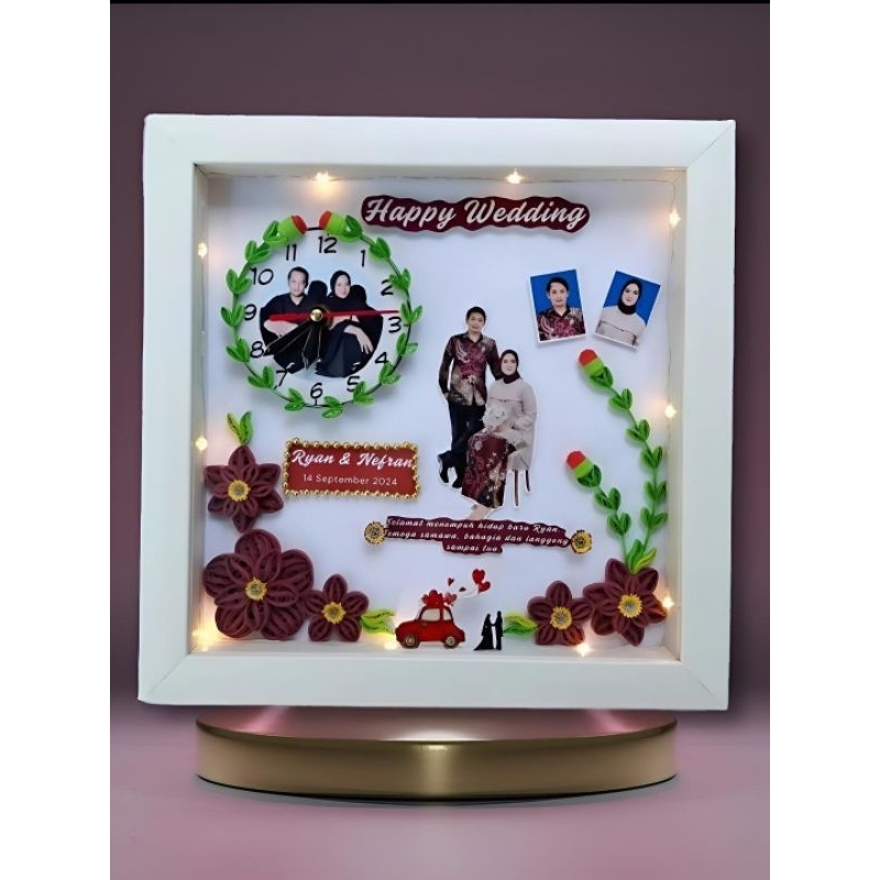 Jual pop up 3D frame ( untuk guru, wisuda,nikahan) | Shopee Indonesia