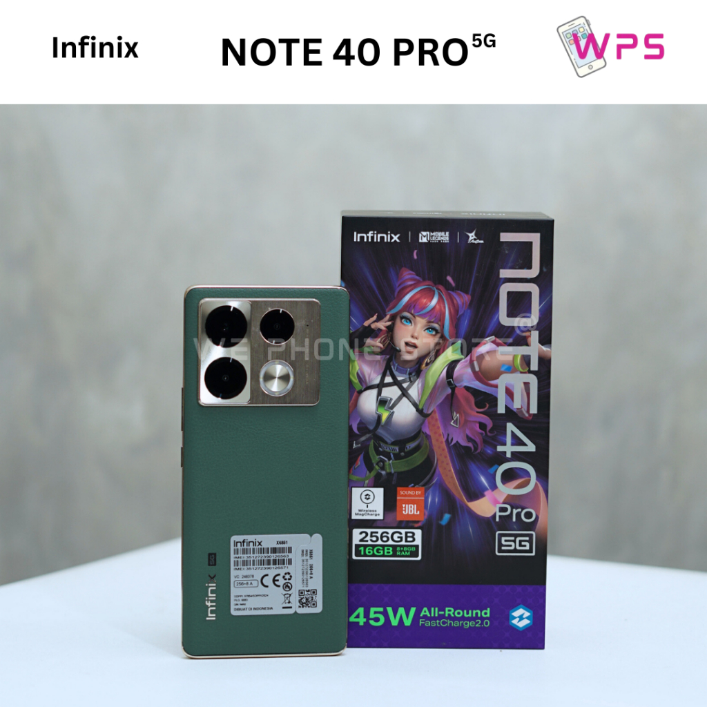 Jual INFINIX NOTE 40PRO 5G 8/256GB SECOND FULLSET | Shopee Indonesia