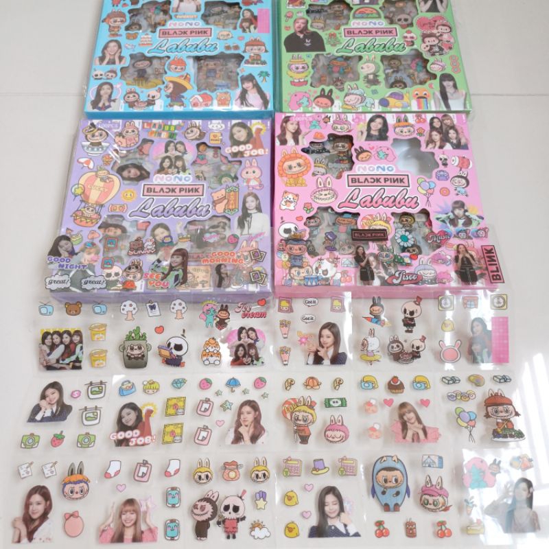 Jual sticker box LABUBU BLACKPINK | Shopee Indonesia