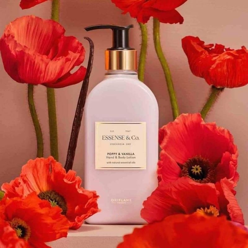Jual essense& co poppy vanilla hand body lotion 300 ml 45800 | Shopee ...
