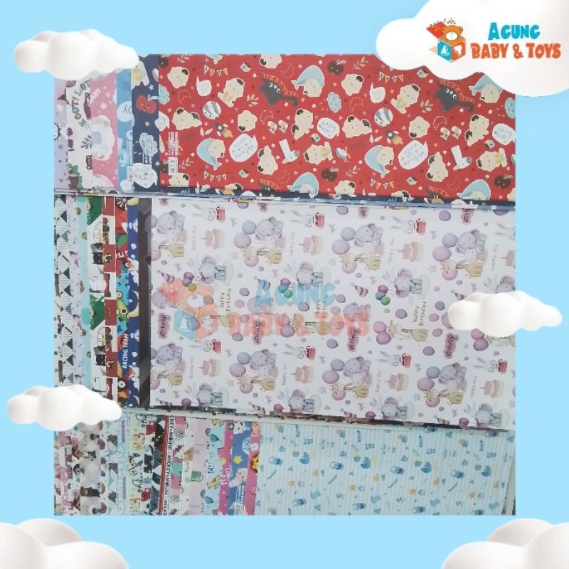 Jual Kertas kado dan kartu ucapan | Shopee Indonesia