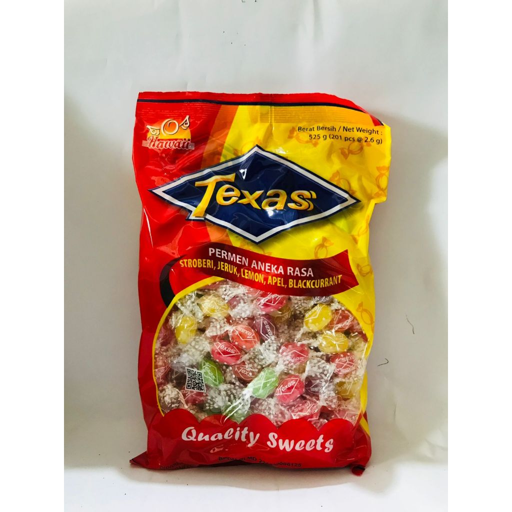 Jual permen texas aneka rasa 525gr | Shopee Indonesia