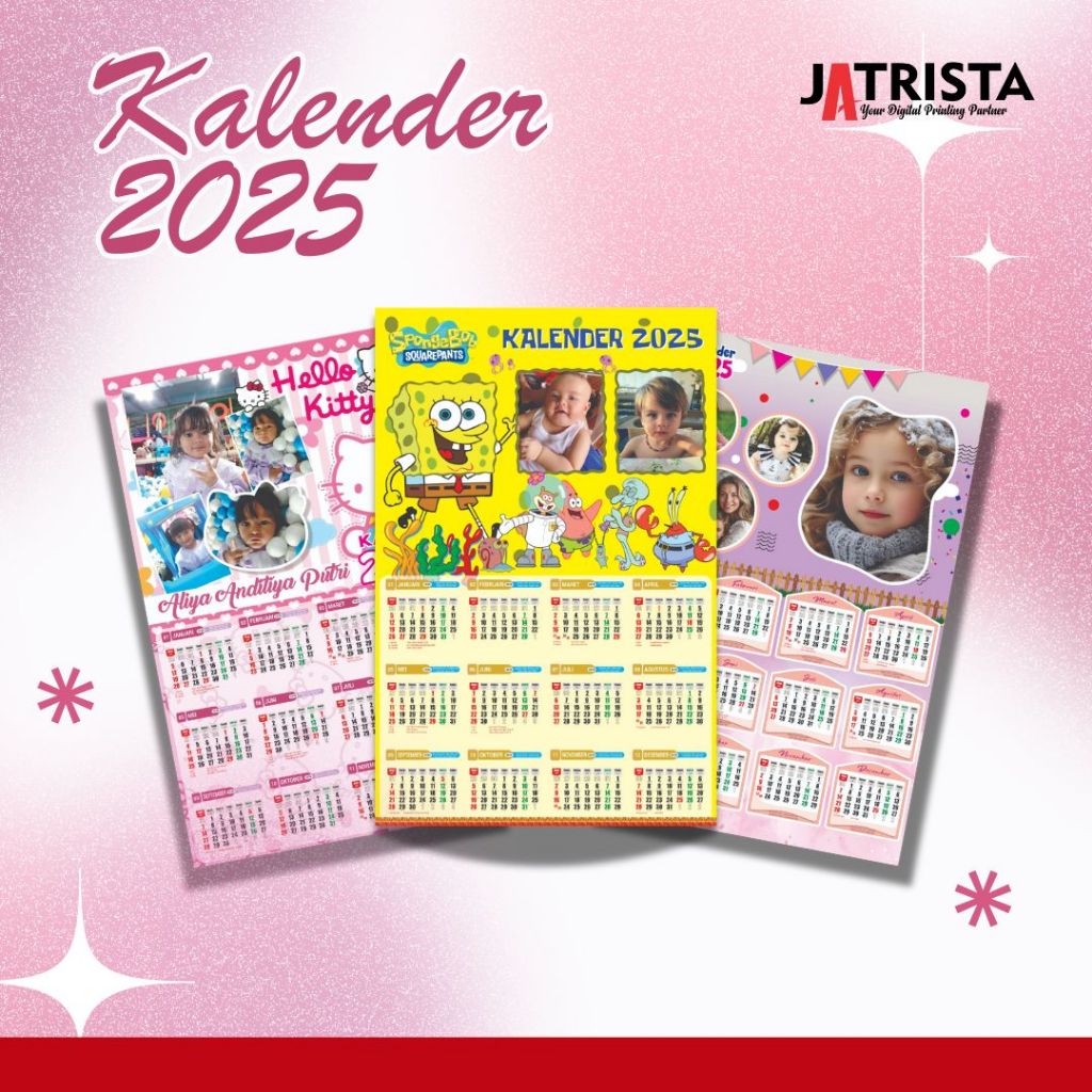 Jual KALENDER DINDING 2025 CUSTOM A3 | KALENDER CUSTOM | CETAK KALENDER ...