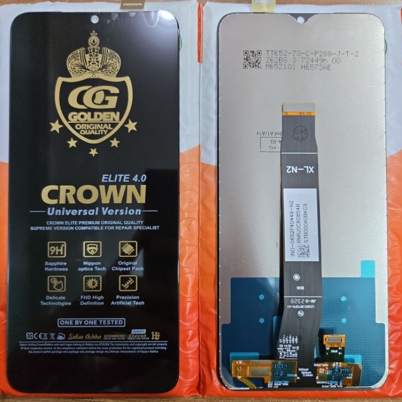 Jual LCD TOUCHSCREEN REDMI A1/A1 PLUS/A2/A2 PLUS/POCO C50/C51 HITAM ...