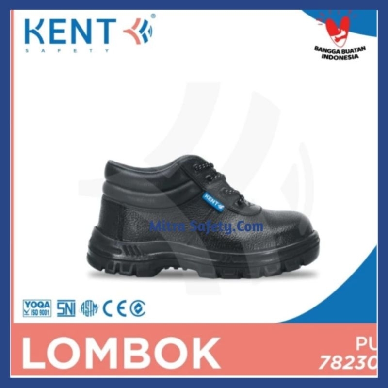 Jual Sepatu Safety Kent Lombok Original / Safety Shoes Kent Lombok ...