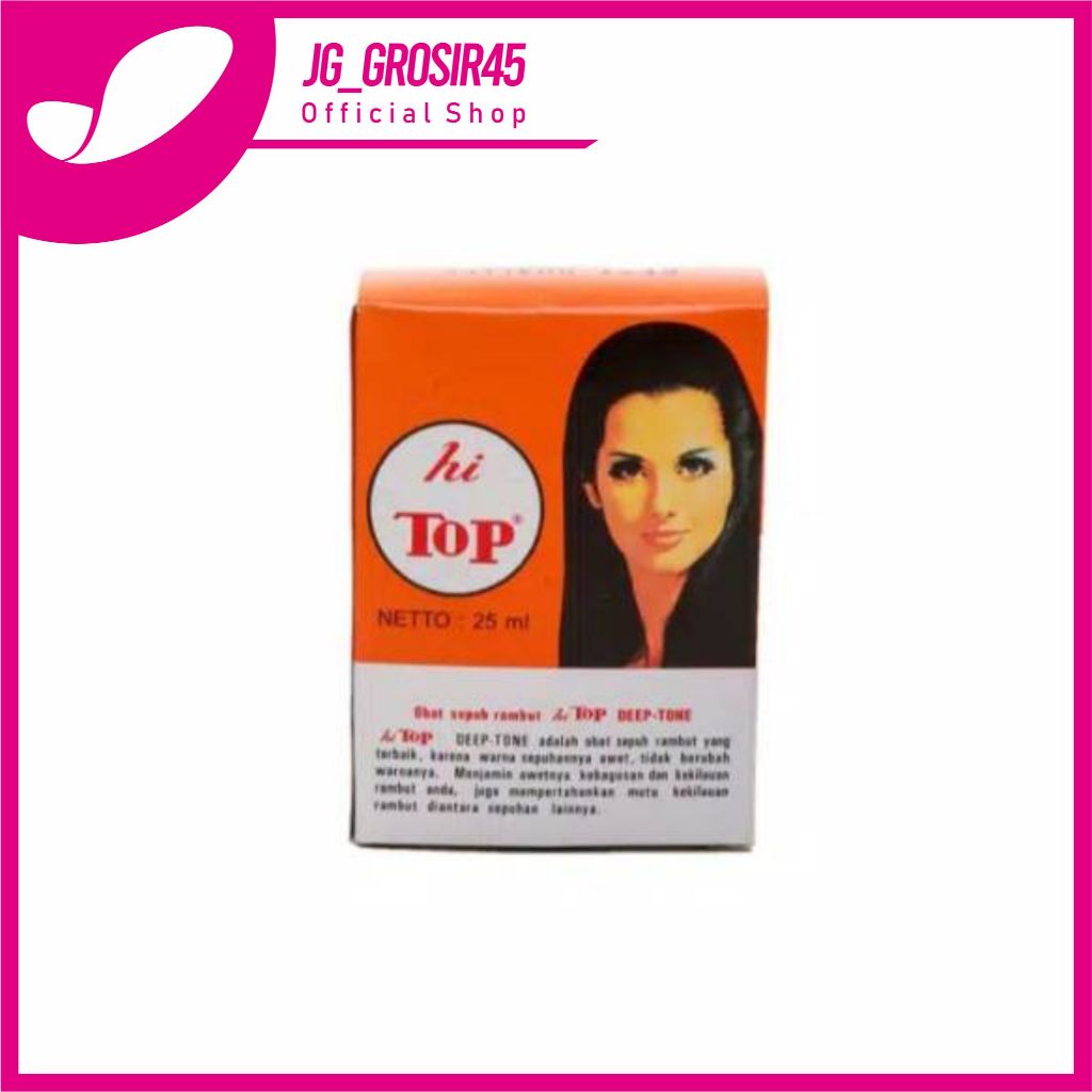 Jual HITOP Semir Rambut Hitam 25 ml - TANGGUNG | Shopee Indonesia