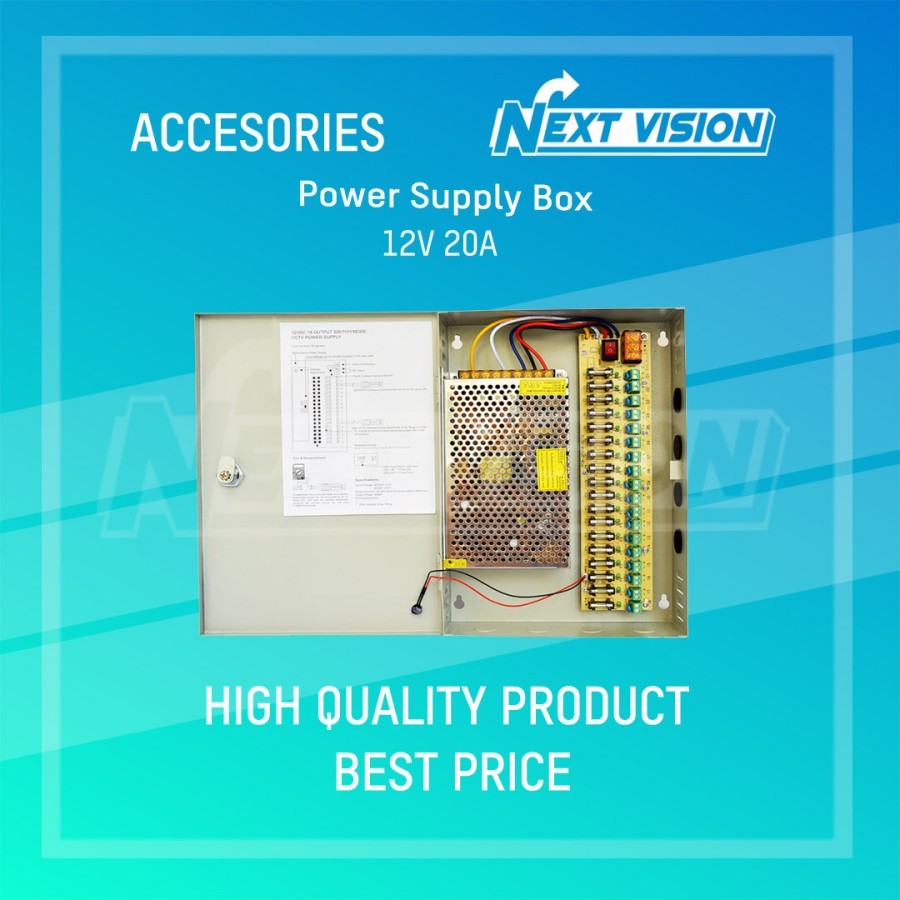 Jual POWER SUPPLY - PSU BOX 12V 20A | Shopee Indonesia