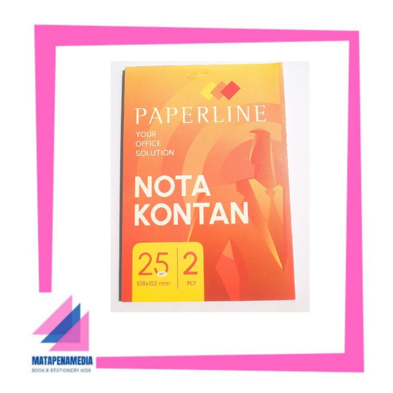 Jual Nota Kontan Paperline 2ply | Shopee Indonesia