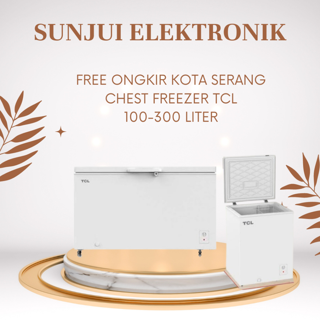Jual CHEST FREEZER BOX TCL 300 LITER | Shopee Indonesia