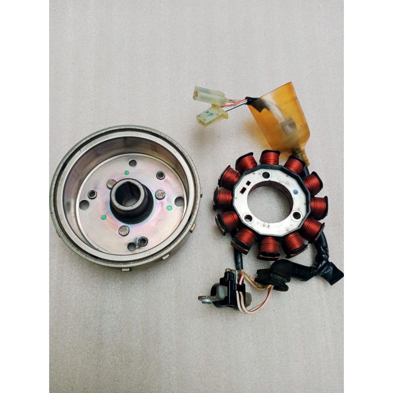 Jual magnet set spul/spull Yamaha xeon gt 125/xeon rc original copotan ...