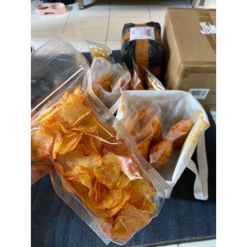 Jual Keripik kentang balado snack kekinian cemilan | Shopee Indonesia