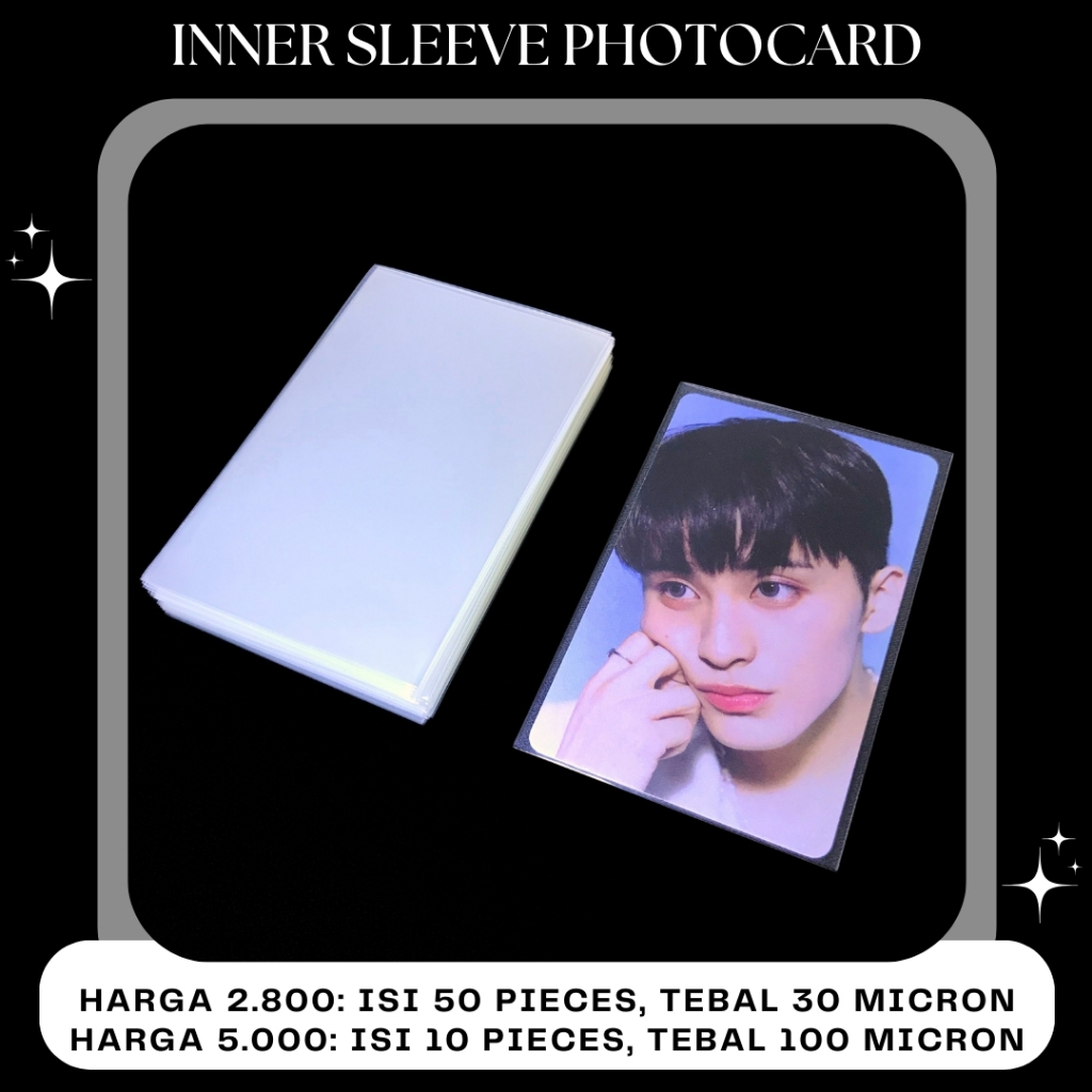 Jual INNER SLEEVE PHOTOCARD | Shopee Indonesia