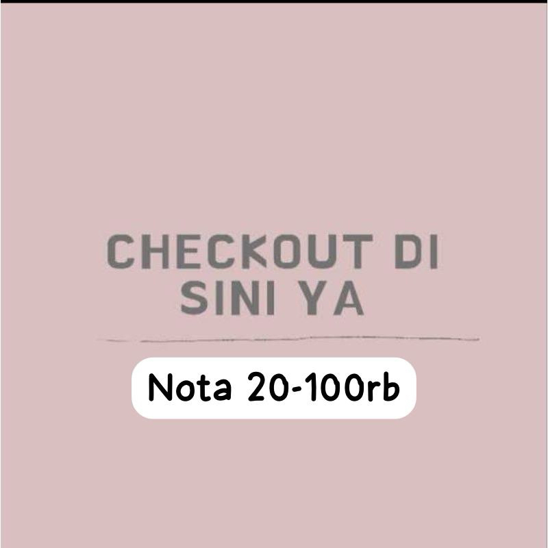 Jual Nota Live (sertakan nama akun tt) 20-100RB | Shopee Indonesia