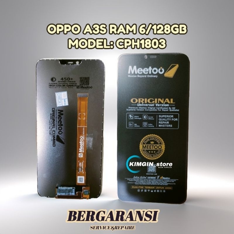 Jual Lcd Touchsreen Ts Fulset Oppo A3s Ram 6/128Gb Model Cph1803 ...