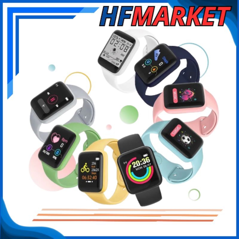 Jual JAM TANGAN PINTAR HP ANAK SMARTWATCH D20 SERIESS Y68 SERIESS ANAK ...