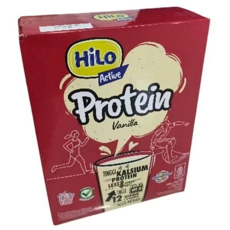 Jual HiLo Active Protein 1000g / 1kg (4x250g) Tinggi Protein, Magnesium ...