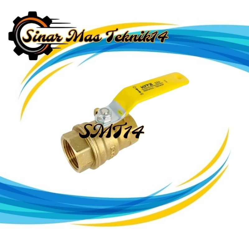 Jual Stop Kran/ Ball Valve Kitz full Port Fig 600 SZA 3/4 Inch | Shopee Indonesia