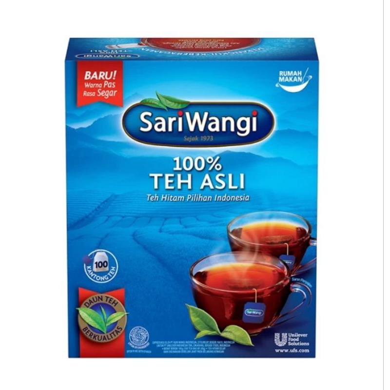 Jual Teh Sariwangi celup isi 100 | Shopee Indonesia