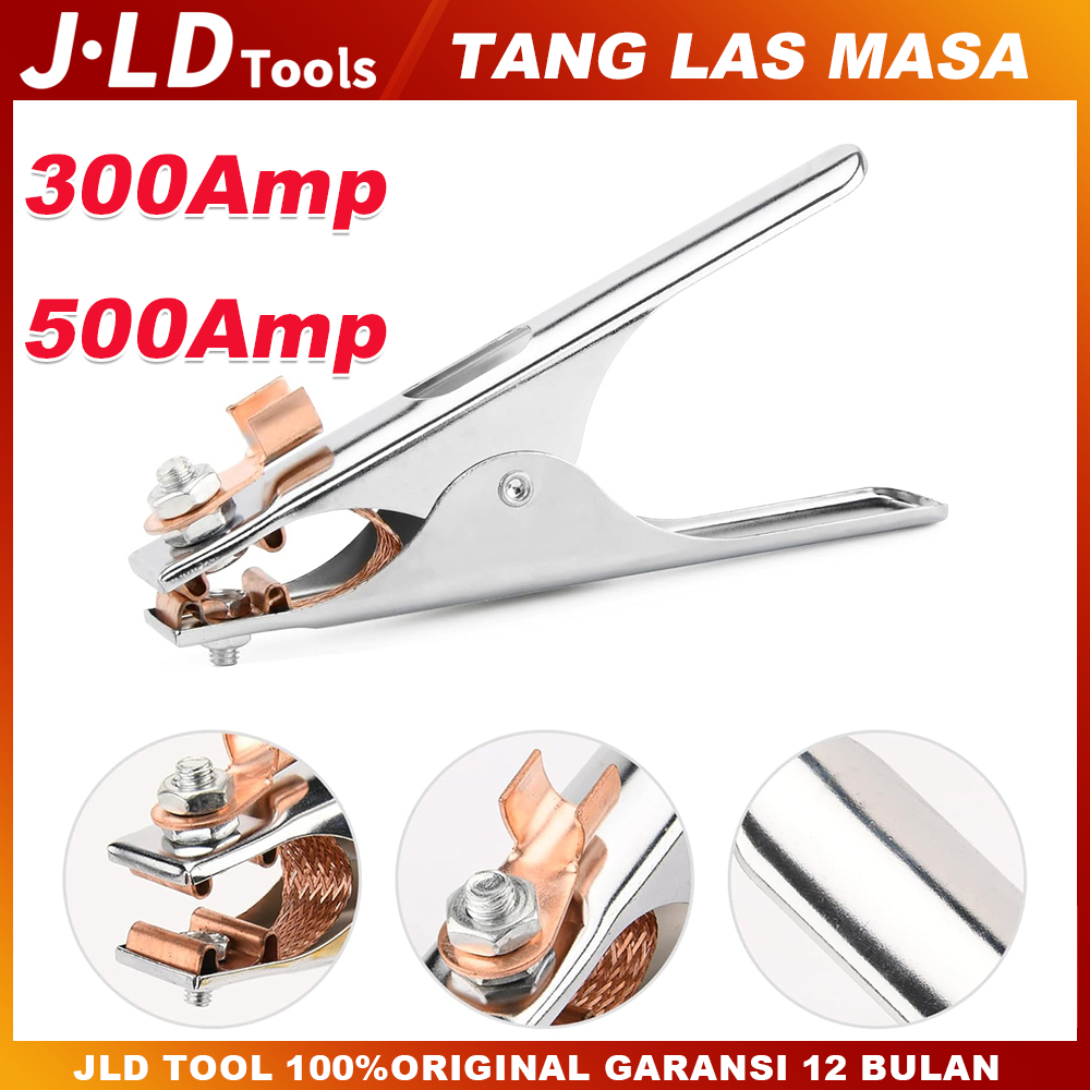 Jual JLD Tang Las Massa 300/500Amp Welding Ground Earth Clamp Untuk ...