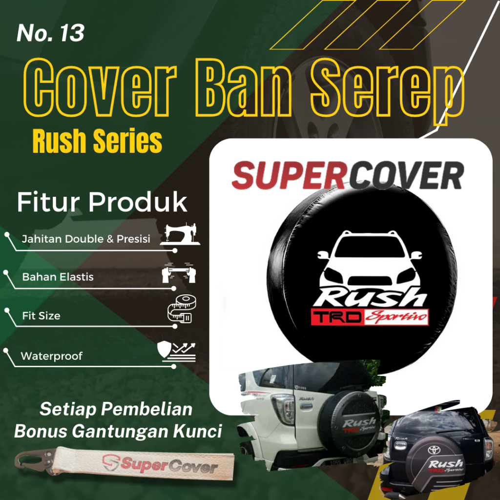 Jual Sarung Ban Serep Cover Ban Serep SuperCover Kulit Sintetis, Mobil ...