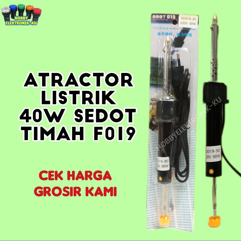 Jual ATRACTOR LISTRIK 40W SEDOT TIMAH F019 | Shopee Indonesia