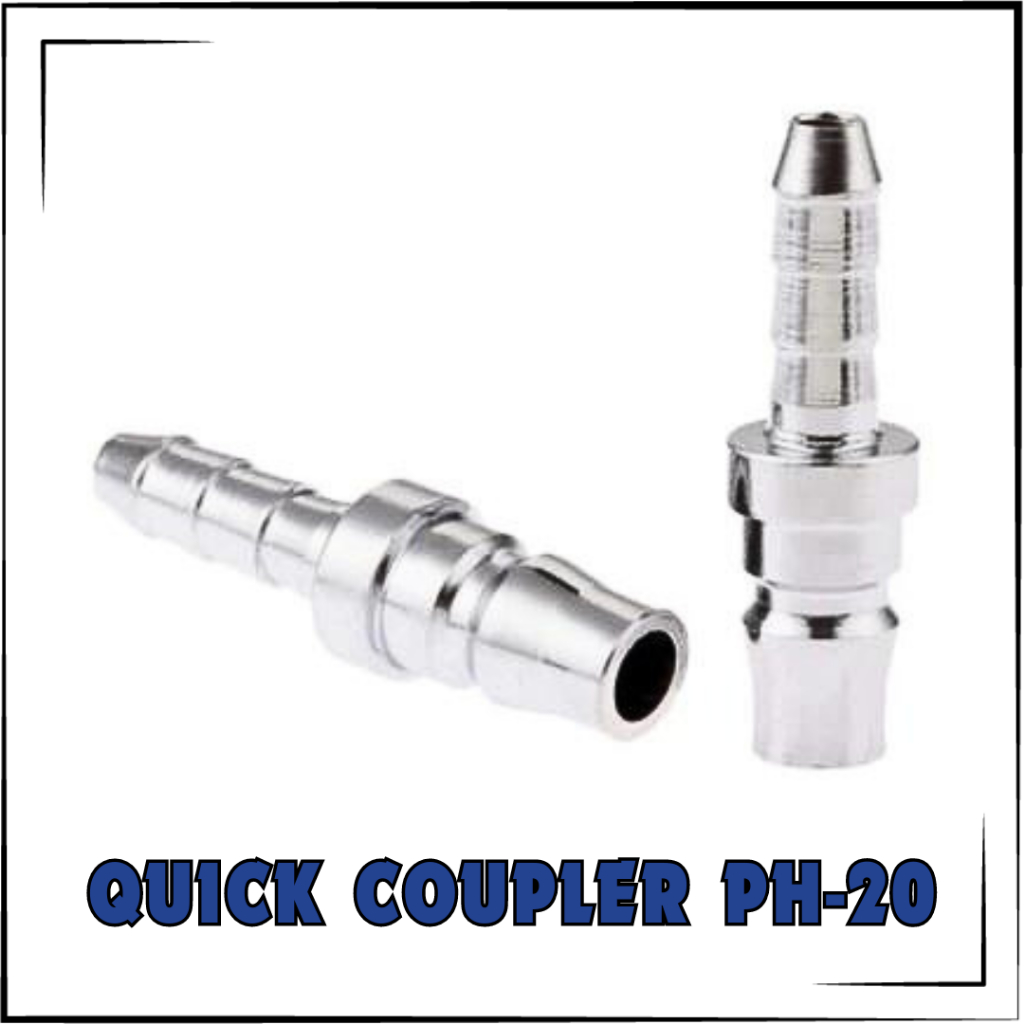 Jual Coupler Sambungan Angin Compressor PH 20 / Quick Coupler | Shopee ...