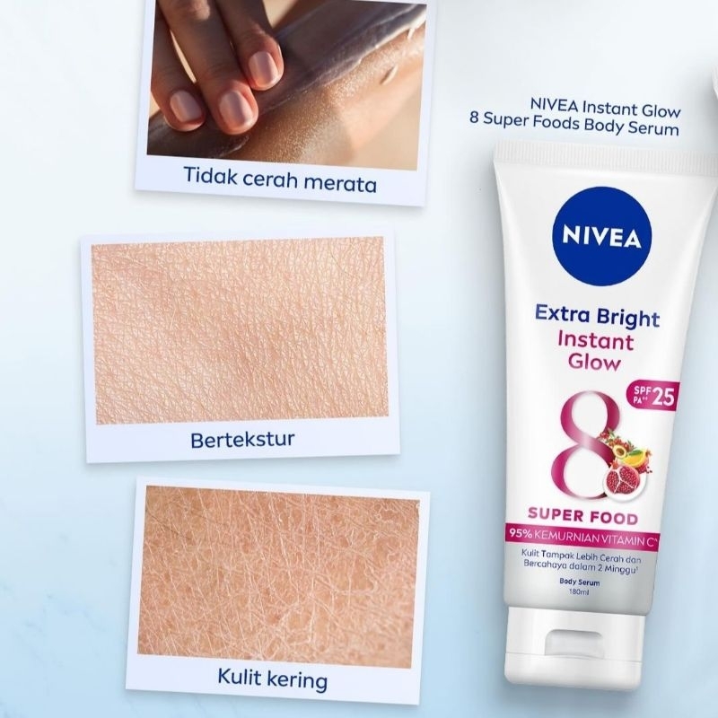 Jual Nivea EXTRA Bright Instant Glow Body Serum 180ml (dulu extra white ...