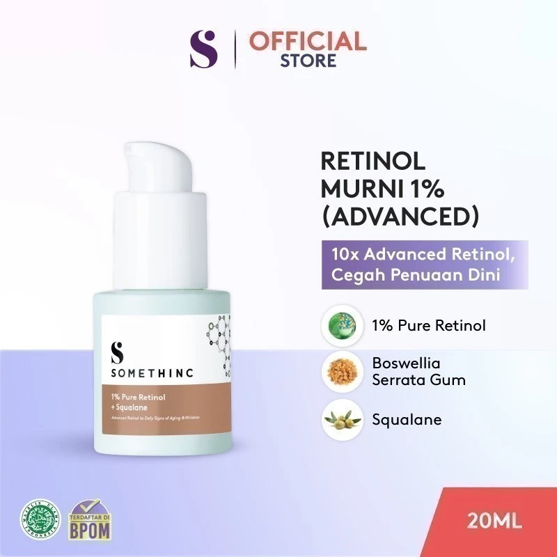 Jual Somethinc 1% Pure Retinol + Squalane - Serum Powerful Retinol ...