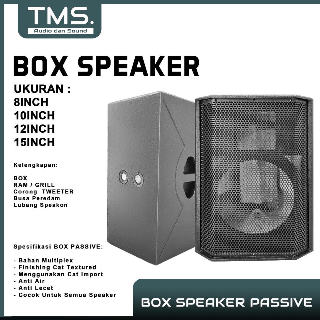 Jual Box Speaker Full Ram Box Monitor Panggung Box PASSIVE Kayu Meranti ...