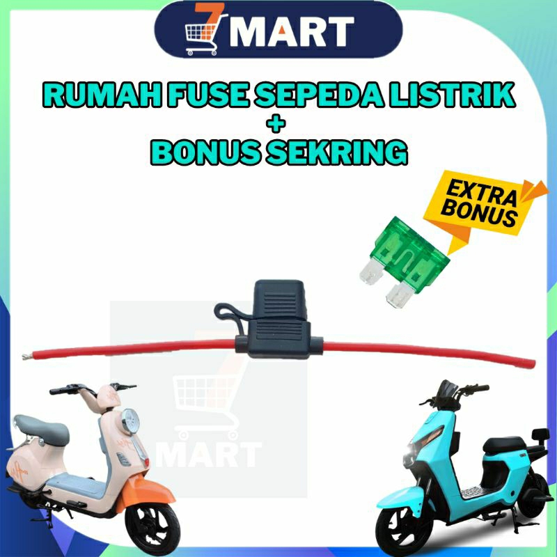 Jual Rumah Fuse Tancap Sepeda Listrik Rumah Sekring Sepeda Listrik ...