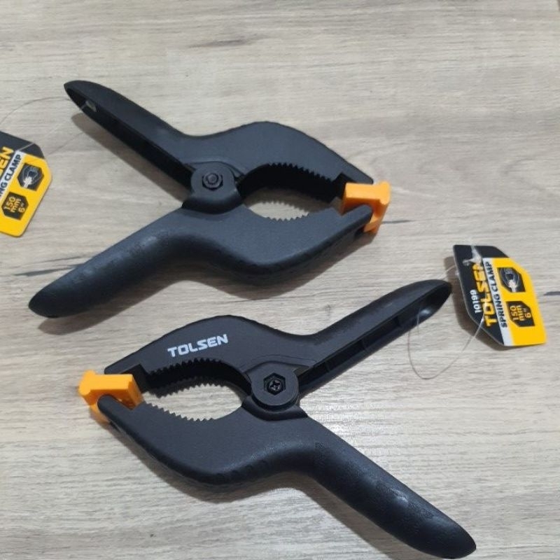 Jual KLEM PER PLASTIK 6" CLAMP KLEM 6" PENJEPIT KAYU BESI SPRING CLAMP ...