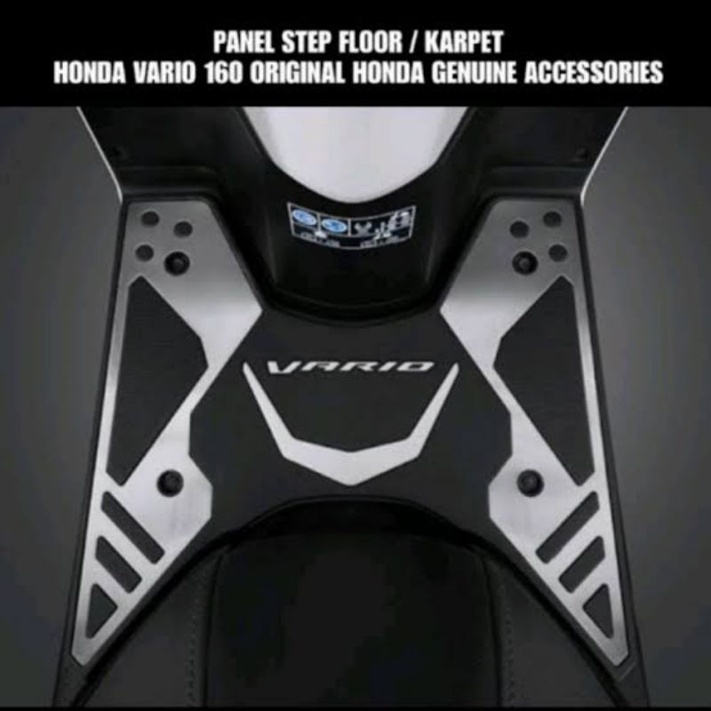 Jual karpet pijakan kaki step floor Honda Vario 160 CBS ORI Honda | Shopee Indonesia